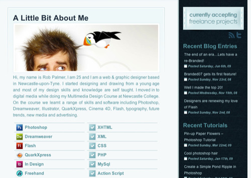 Ideas to improve the About Us and About Me page designs