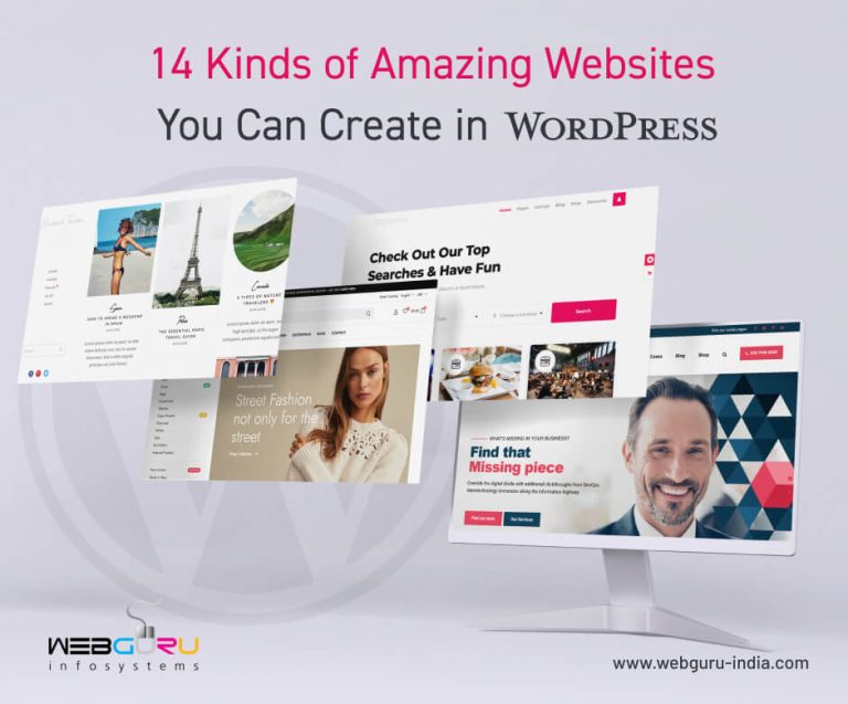 Top 14 Types of Websites You Can Build Using WordPress